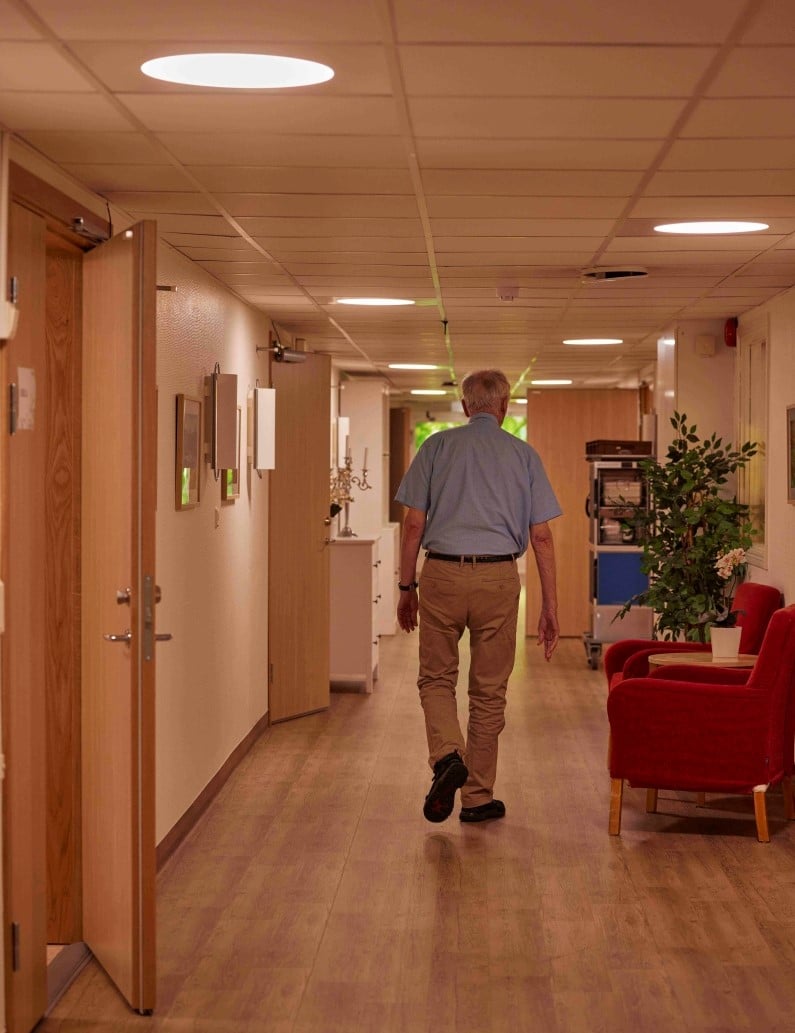 Circadian Lighting Helps Residents Wake Up Naturally at Dementia Home